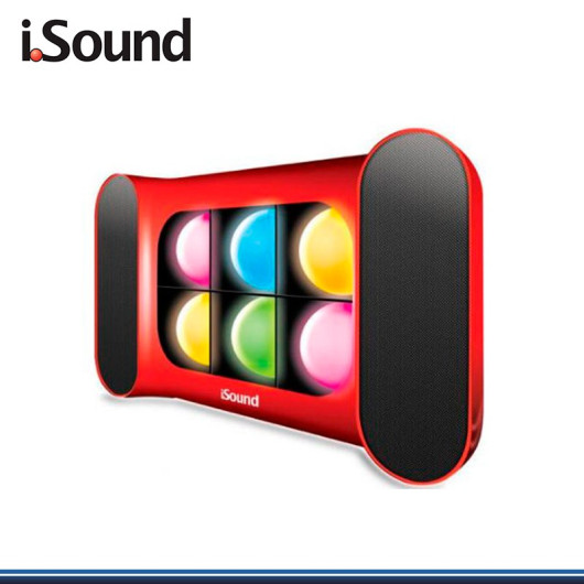 PARLANTE ISOUND IGLOWSOUND 5247 LUCES LEDS MULTICOLOR USB
